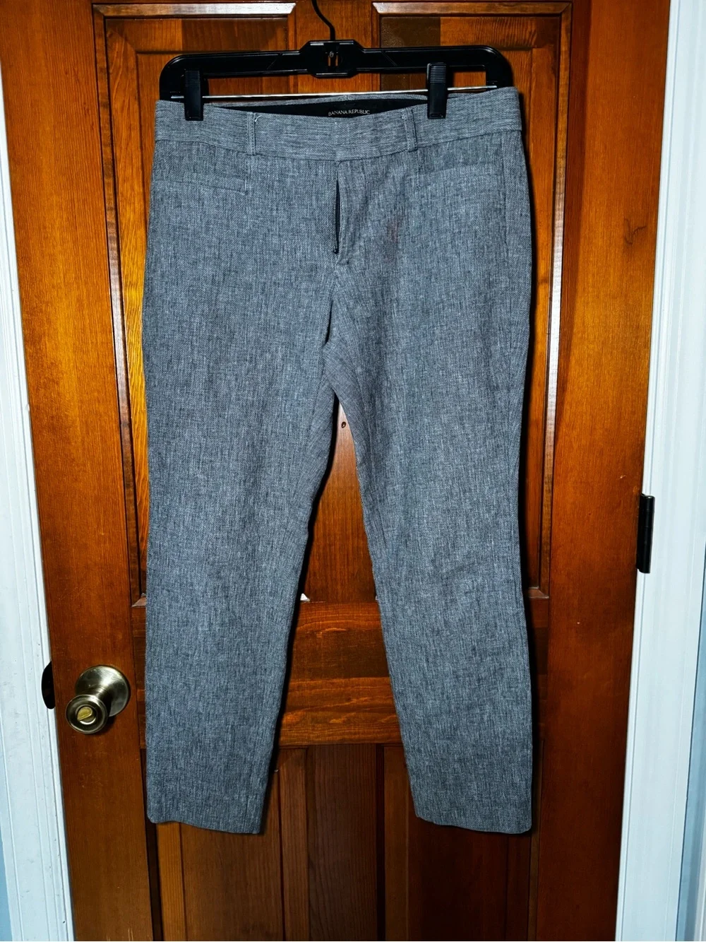 Banana Republic | Pants & Jumpsuits | Banana Republic Gray Textured ...